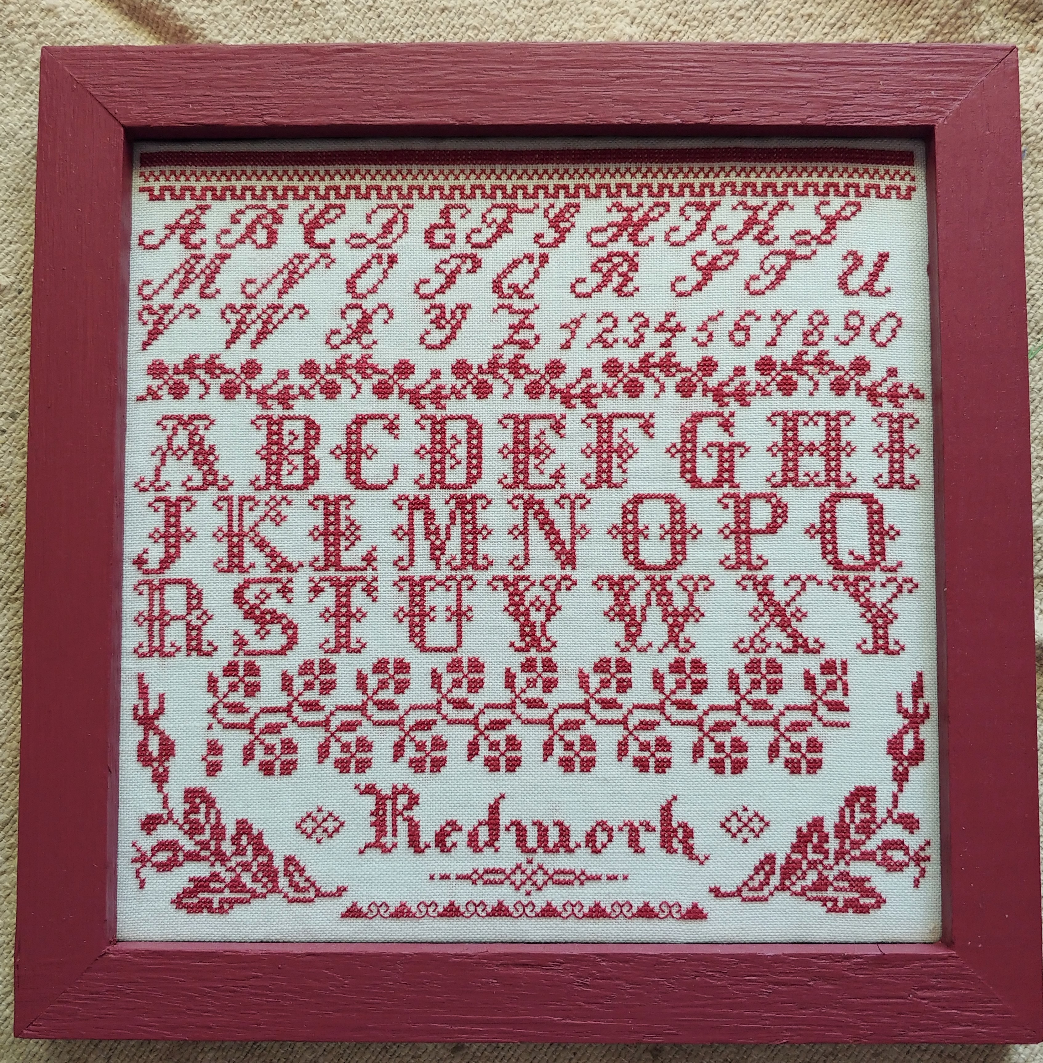 Redwork Sampler – Mojo Stitches